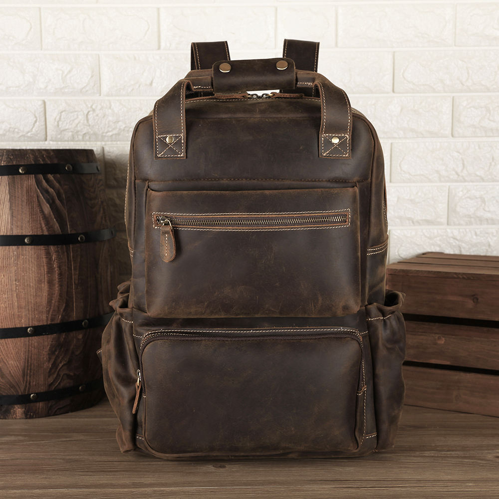 Laptop Backpack Manufacturers - PU Leather Bag Factory